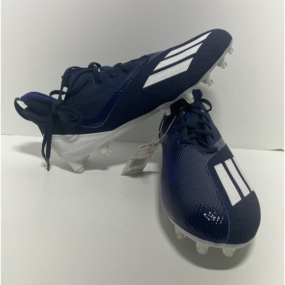 adidas | Shoes | Adidas Adizero Scorch Football Cleats Navy White Fx425 ...